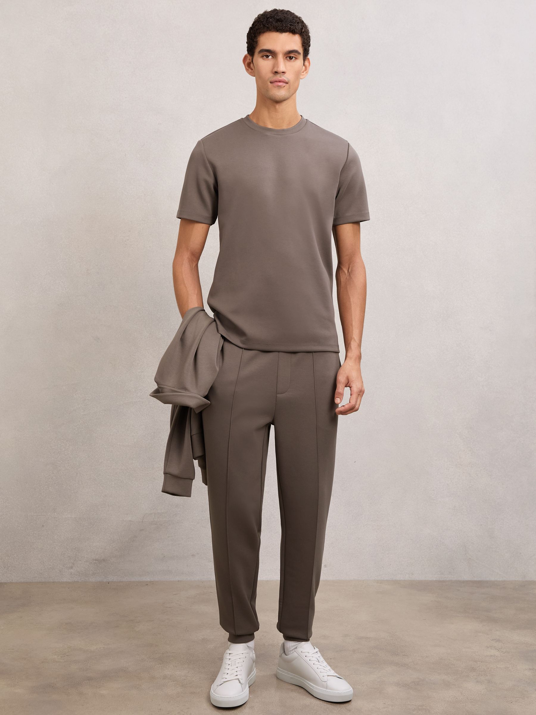 REISS bradley premium-interlock modern-fit t-shirt
